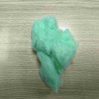 China 51mm Recycled Polyester Staple Fiber 2.5D GRS Certified for Mattress and Furniture Filling Applications for sale