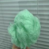China 51mm Recycled Polyester Staple Fiber 2.5D GRS Certified for Mattress and Furniture Filling Applications for sale