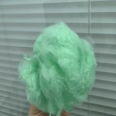 China 51mm Recycled Polyester Staple Fiber 2.5D GRS Certified for Mattress and Furniture Filling Applications for sale