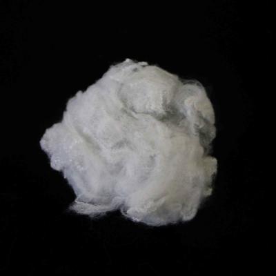 China Recycled Polyester Staple Fiber 2.5D 51mm Length for Furniture Filling - GRS Certified for sale