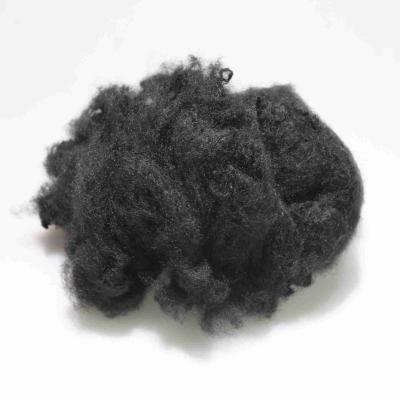 China 64mm Recycled Polyester Staple Fiber 6D Fineness with GRS Certification for Sofa Filling and Bedding Applications for sale