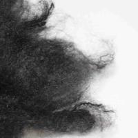 China 6.67D Black Hollow Polyester Staple Fiber 65mm Length GRS Certified for Mattress and Furniture Filling for sale