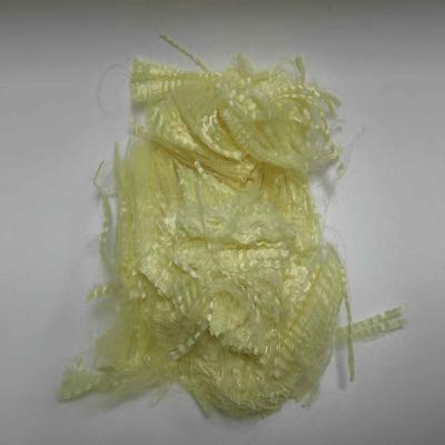 China Flame Retardant Aramid Fiber 1.5D×51mm - Heat Resistant to 500℃ with GRS Certification for sale