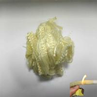 China Flame Retardant Aramid Fiber 1.5D×51mm - Heat Resistant to 500℃ with GRS Certification for sale