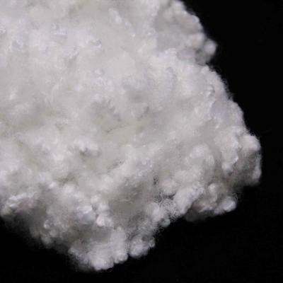 China Regenerated PET Staple Polyester Fibre 32mm siliconized Conjugated Polyester Fiber for sale