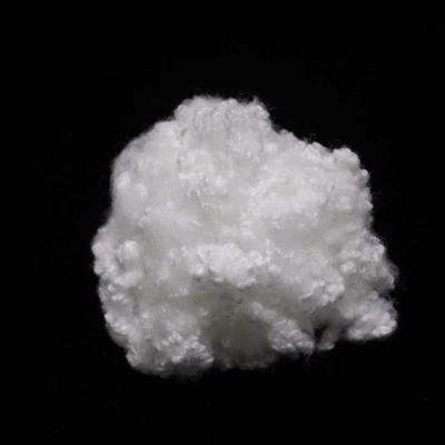 China Recycled Polyester Hollow Conjugated Fiber 7D 32mm Non-Siliconized Staple Fibre with GRS Certification for sale