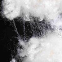 China 15D Polyester Staple Fibre Fire Retardant Lightweight Artificial Microfiber for sale