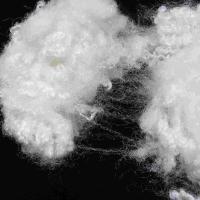 China 15D Polyester Staple Fibre Fire Retardant Lightweight Artificial Microfiber for sale