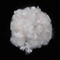 China 15D Recycled Flame Retardant Polyester Fiber 64mm Length GRS Certified for Industrial and Textile Applications for sale