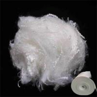 China White Polyester Staple Fiber 4D x 51mm 180°C Flame Retardant Hard Cotton for Automotive and Industrial Applications for sale