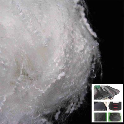 China 110℃ Low Melt Polyester Staple Fiber - 4D Fineness, 51mm Length for Automotive Sound Insulation for sale