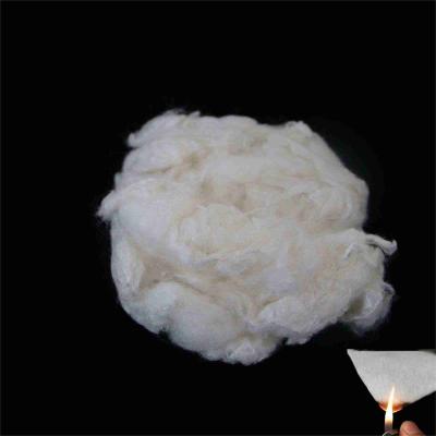China Flame Retardant Viscose Staple Fiber 4.44D × 64mm for Non-Woven Textiles and Filling Applications for sale