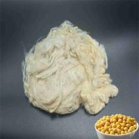 China A Grade Hydrophilic Soybean Protein Fiber 3D × 51mm for Pillow, Quilt and Textile Manufacturing for sale