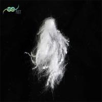 China Low Crimp Polyester Staple Fiber 32mm Feather Soft For Non Woven Fabric for sale