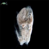 China Palm Brown Recycled Fiber Fill Low Melt Point Polyester Staple Fiber 4D for sale