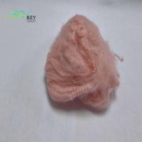 China 2.5D x 51mm Recycled Pink Polyester Staple Fiber - GRS Certified Eco-Friendly Filling Material for sale