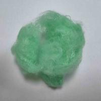 China 2.5D Green Recycled Polyester Fiber Customized Crimp Polyester Short Cut Fiber for sale