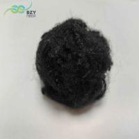 China Safety High Performance Fire Retardant Black Hollow Conjugated Fiber for sale