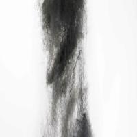China 6D Hollow Recycled Polyester Staple Fiber Non siliconized Gray Black PSF for sale