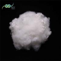 China Flame Retardant Regenerated Polyester Fiber 64mm A1 White Fabric Filling for sale
