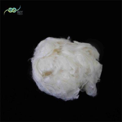 China White Viscose Staple Fiber 60mm Length 3.3D Fineness for Non-Woven Textile Manufacturing for sale