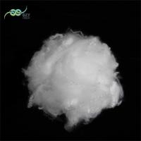 China 2.78D Non Fluorescent Synthetic Staple Fiber Silicone Free White PSF For Blanket for sale