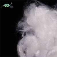 China 2.78D Non Fluorescent Synthetic Staple Fiber Silicone Free White PSF For Blanket for sale