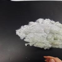 China Recycled Hollow Conjugated Polyester Fiber 7D x 64mm for Sofa Filling with GRS Certification for sale