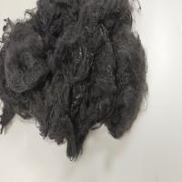 China Recycled Black PP Staple Fiber 3D×76mm - SGS & OEKO Certified Polypropylene Fiber for Textiles & Construction for sale