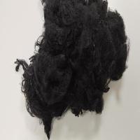 China Recycled Black PP Staple Fiber 3D×76mm - SGS & OEKO Certified Polypropylene Fiber for Textiles & Construction for sale