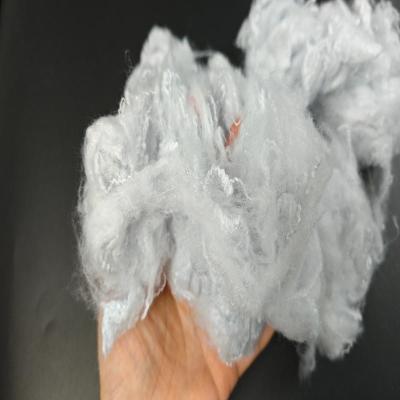 China Recycled 1.4D x 38mm Polyester Staple Fiber for Spinning - GRS Certified 100% PET Material for sale