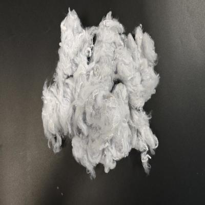 China 1.4D × 38mm GRS Certified Recycled Polyester Staple Fiber for Spinning and Filling Applications for sale