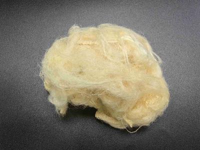 China Soybean Protein Fiber 3D×51mm with High Insoluble Fiber Content and Natural Antibacterial Properties for sale
