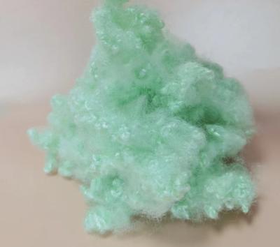 China Hollow Polyester Staple Fiber Recycled siliconized 15D 64mm for sale