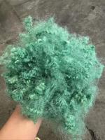 China Hollow Polyester Staple Fiber Recycled siliconized 15D 51mm for sale