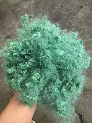 China Hollow Polyester Staple Fiber Recycled siliconized 15D 51mm for sale