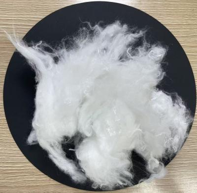 China White Cooling Fiber Polyester Staple Fiber 1.5D 38mm with High Durability, UV Protection & Odor Control for sale
