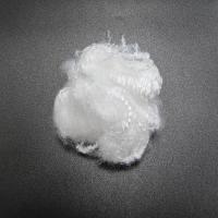 China Virgin Polyester Staple Fiber 1.56D 51mm White High Stain Resistance for sale