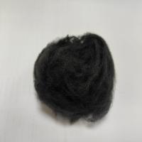 China Virgin Polyester Staple Fiber 2.78D 51mm Black  High Stain Resistance for sale