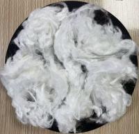 China High Luster Viscose Staple Fiber 1.7D 51mm White - Flame Retardant with 12% Moisture Regain for sale