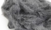 China Virgin Polyester Staple Fiber 8.89D 65mm Grey for Automotive Interiors for sale
