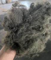 China Recycled Polyester Staple Fiber 6D 51mm Green Coffee  Low Moisture Absorption for sale