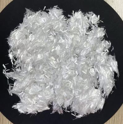 China 25 Micrometre PET Concrete Reinforcement Fiber with 0.91 G/cm³ Density and 700 MPa Tensile Strength for sale