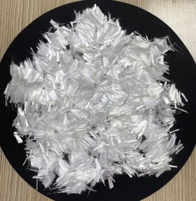 China 25 Micrometre PET Concrete Reinforcement Fiber - 12mm Length, 700 MPa Tensile Strength, ASTM & ICC Certified for sale