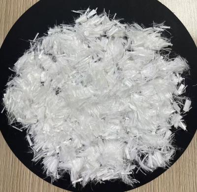 China 10 Micrometre PET Fiber Reinforced Concrete with 160-170℃ Melting Point and 1 Lb Weight for Construction for sale