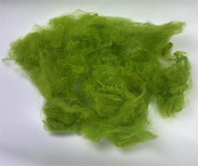 China Recycled Polyester Staple Fiber with 0.4-0.5% Moisture Regain High Flame Retardant and High Tenacity for Durable Textiles for sale