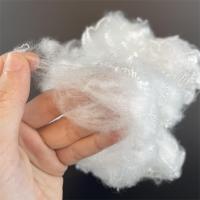 China Virgin Polyester Staple Fiber 1.33D 38mm White Optical Bright Hollow Conjugated for Textile and Home Use for sale