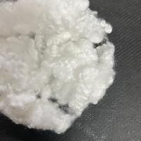 China High Elasticity Silicone Coated Polyester Staple Fiber 32mm for Home Textiles and Industrial Use for sale