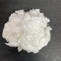China High Elasticity Silicone Coated Polyester Staple Fiber 32mm for Home Textiles and Industrial Use for sale