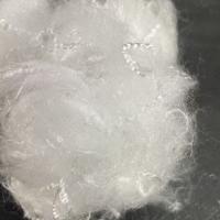 China Biodegradable PLA Fiber 51mm Semi-Matt Hollow Silicone for Disposable Products for sale